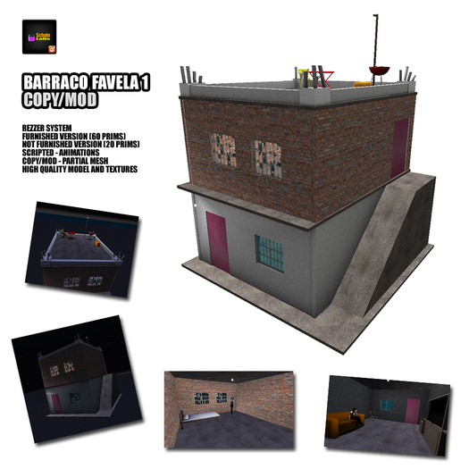 Second Life Marketplace - [LR]Barraco Favela 1
