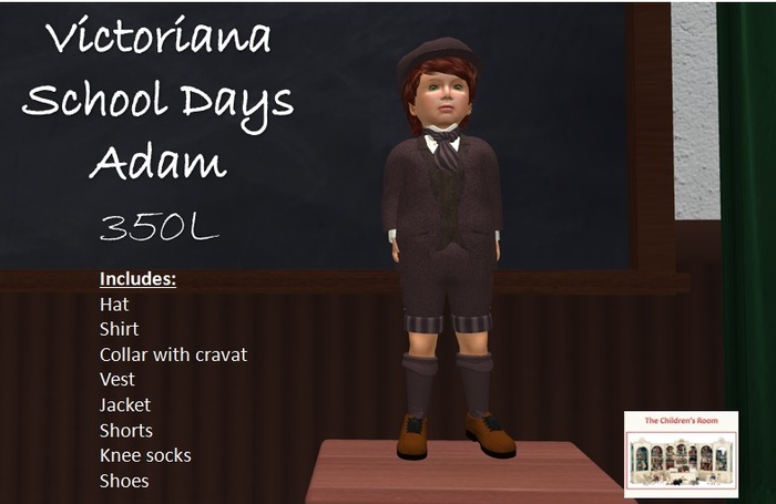 Second Life Marketplace - School Days - Adam
