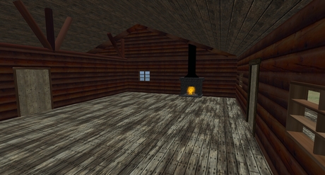 Second Life Marketplace - Log Shanty Cabin (Sales Box)