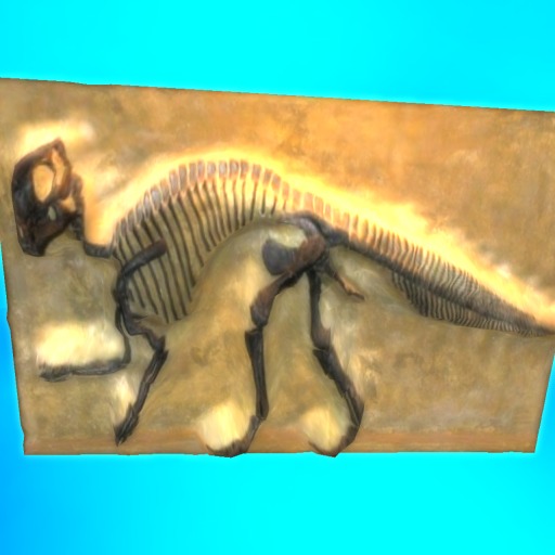 Second Life Marketplace - Maiasaura - Sculpted Fossil Giver (1 prim)