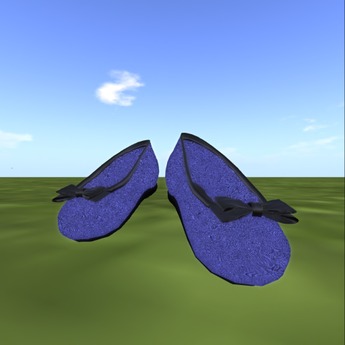 Second Life Marketplace - Sapphire Sparkle Slippers (boxed)