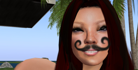 Second Life Marketplace - Funny mustache !! :D