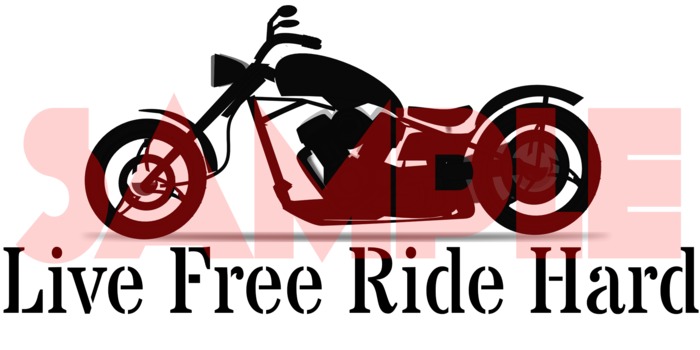 Second Life Marketplace - Live Free Ride Hard - Wall decor by Word UP!