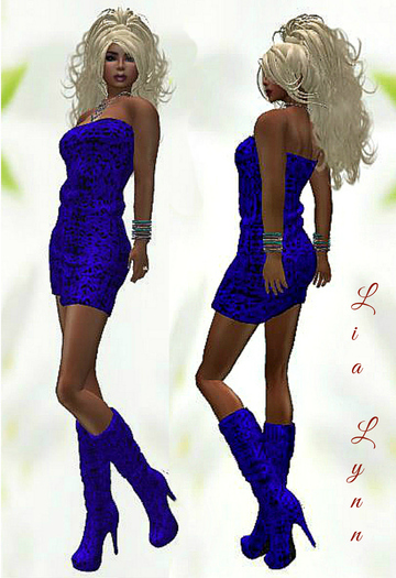 Second Life Marketplace - ~Lia Lynn~ Susie Darling Strapless Lace Dress ...