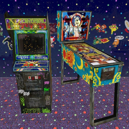 Second Life Marketplace - Slum City Arcade - Centipede & Cosmic ...