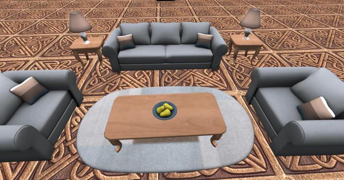 Second Life Marketplace - ELIZABETH LIVING ROOM SET