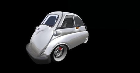 Second Life Marketplace - Issy the white bubble car