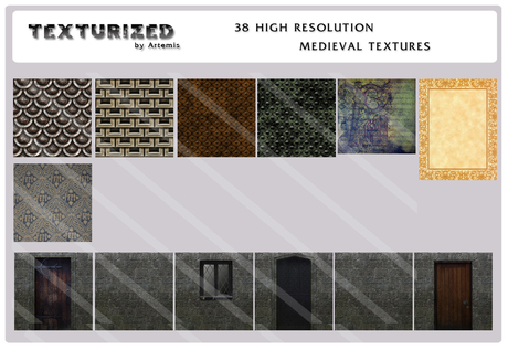 Second Life Marketplace - Texturized - Medieval Textures