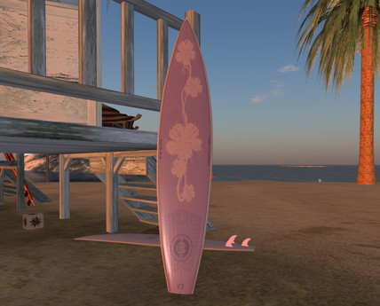 Second Life Marketplace - Surfboard C-3 V2 LILAC