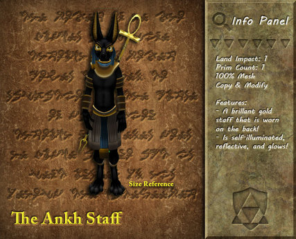 Second Life Marketplace - Ankh Staff
