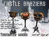 Second Life Marketplace - Tormented Woods Castle Braziers 01 BOXED