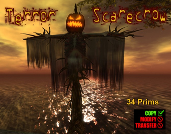 Second Life Marketplace - Terror Scarecrow