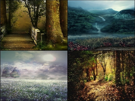 Second Life Marketplace - MONOMANIA - BackGrounds - Pack 01