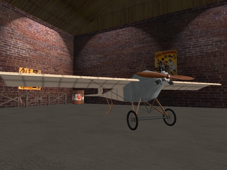 Second Life Marketplace - Vintage Wings - E.A.C. Monoplane - 1913