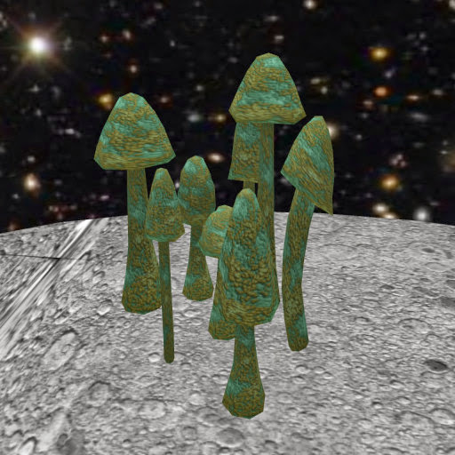 Second Life Marketplace - From the Earth to the Moon - Moon Mushrooms 1 ...