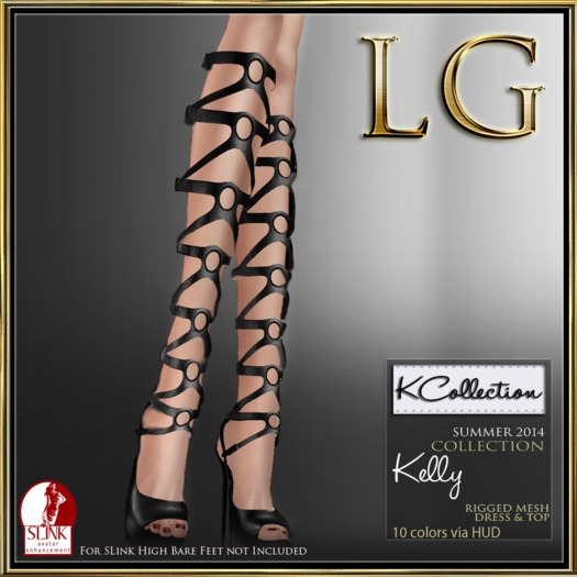 Second Life Marketplace - [LG]KC SMR 14 Kelly Sandals