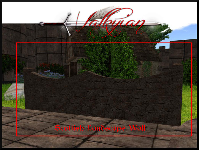 Second Life Marketplace - ~Valkyrian~ Scottish Landscape Wall "1 LI"