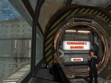 Second Life Marketplace - Starbase Commander's Quarters [30 prims]