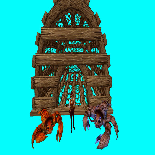 Second Life Marketplace - Giant Lobster Trap (4 prims) w/attack lobsters!