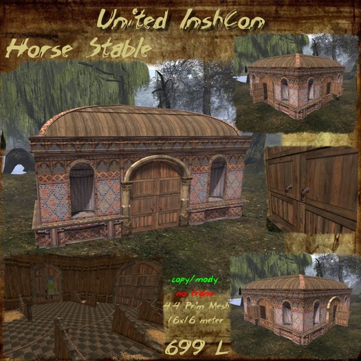 Second Life Marketplace - *UI* Horse Stable v