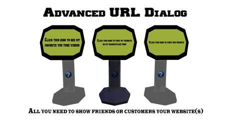 Second Life Marketplace - Advanced URL Dialog