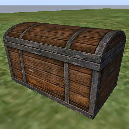 Second Life Marketplace - Treasure Chest (closed) (2 prims)