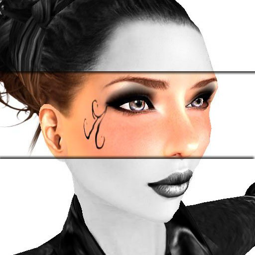 Second Life Marketplace - Goth Drama Eyeshadows