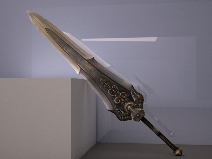 Second Life Marketplace - ZZ_TWO HANDED SWORD_GRADE_06