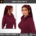 Second Life Marketplace - A&A Lithia Hair Flame (Color 6). Long hair ...