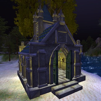 Second Life Marketplace - Mad Science Lab Building (Empty) (13 prims)