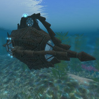 Second Life Marketplace - Nautilus Mini Sub (32 prims)
