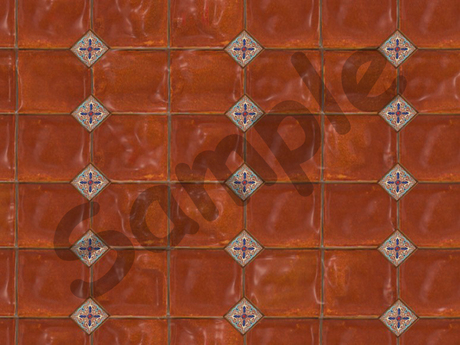 Second Life Marketplace - Mexican Saltillo Realistic Floor Tile ...