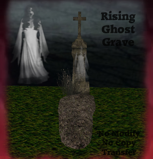 Second Life Marketplace - {jb} Rising Ghost Grave 1-3 Prims