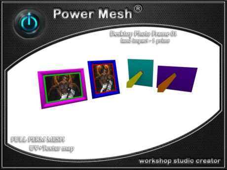 Second Life Marketplace - - { POWER MESH } - Full Perm Desktop Photo ...