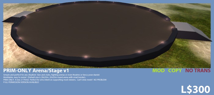 Second Life Marketplace - Simple Arena or Stage