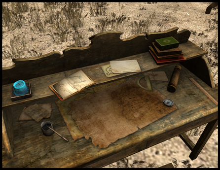 Second Life Marketplace - Scavenger's Desk-Explorer.