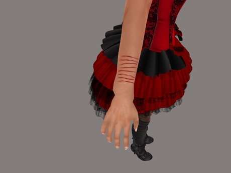 Second Life Marketplace - !! UPDATED Arm Cuts With Omega Applier