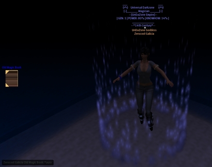 Second Life Marketplace - _-*[--Universal Darkzone--]*-_ Old Magic Book Hud