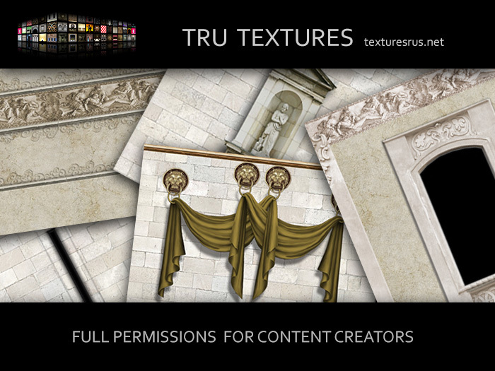 Second Life Marketplace - 29587: 18 x Seamless Ivory Towers Texture Set One