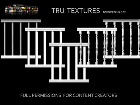Second Life Marketplace - 11270: CM 7 x Seamless White Wood Greek ...