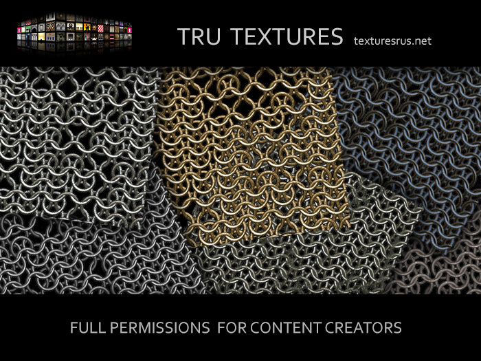 Second Life Marketplace - 24374: Nov 07 - 13 x Seamless Chain Mail ...