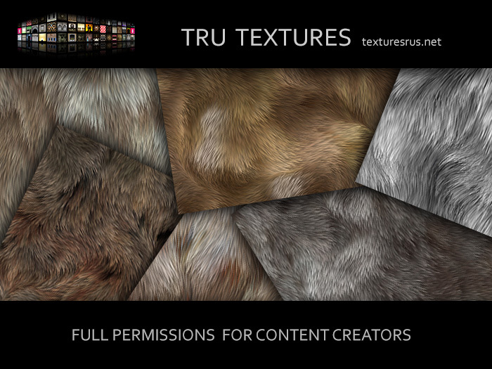 Second Life Marketplace - 32 Seamless Real Fur High Resolution ...