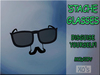 Second Life Marketplace - Stache Glasses Orange