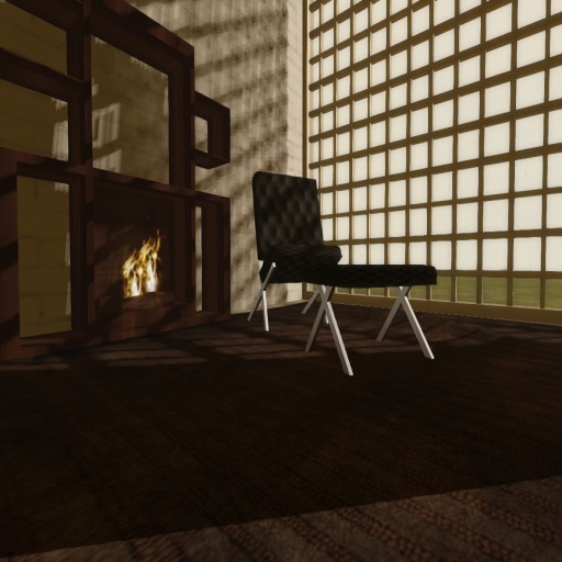 Second Life Marketplace - [WAM] Leather Lounger BLACK **BOX