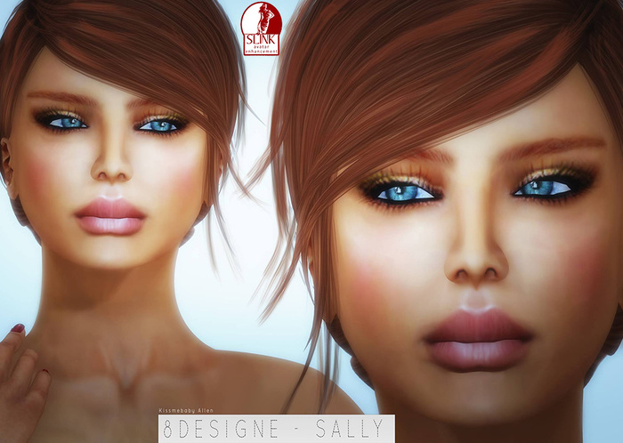 Second Life Marketplace - + 8 DESIGNE + skins & shape Sally BRONZE