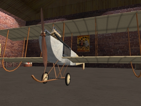 Second Life Marketplace - Vintage Wings - Avro 500 Type E - 1912