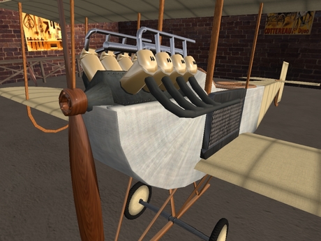 Second Life Marketplace - Vintage Wings - Avro 500 Type E - 1912