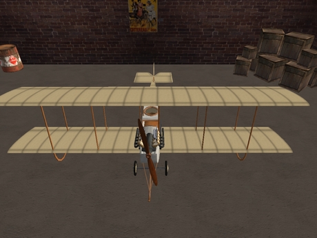 Second Life Marketplace - Vintage Wings - Avro 500 Type E - 1912