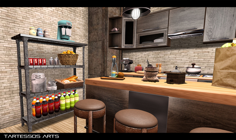 Second Life Marketplace - ::TA Chef Kitchen Set::