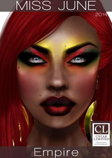 Second Life Marketplace - cStar Limited - Miss June 2014 - Empire - 5 Left